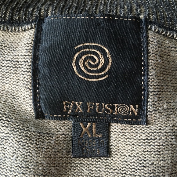 F/X Fusion | Sweaters | Fx Fusion Mens 4 Zip Sweater | Poshmark